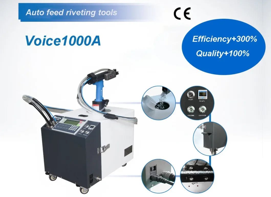 4woo Automatic Riveter Tools - Efficient Feeding System
