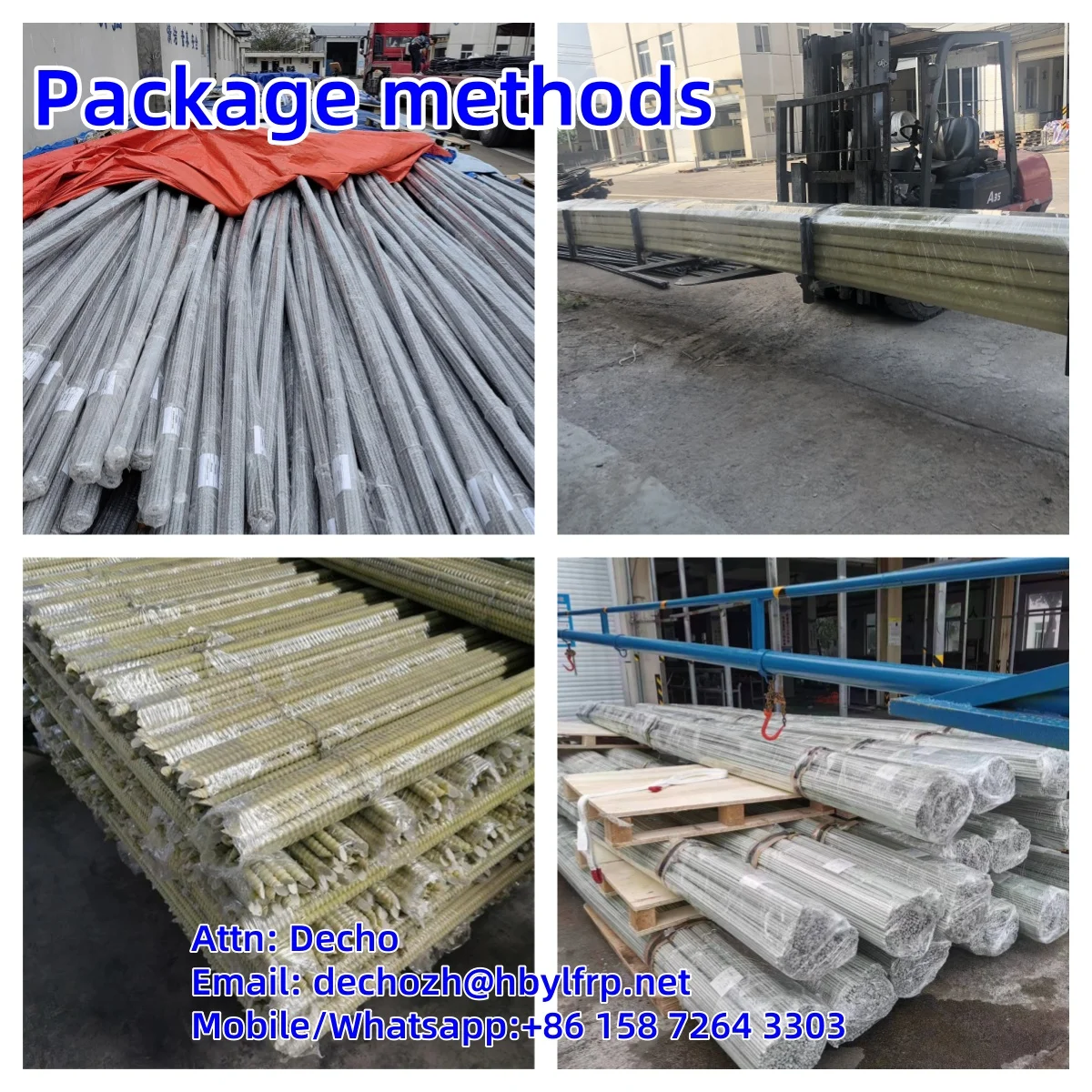 Yulong GFRP Composite Rebar - Durable, Flexible, and Corrosion-resistant