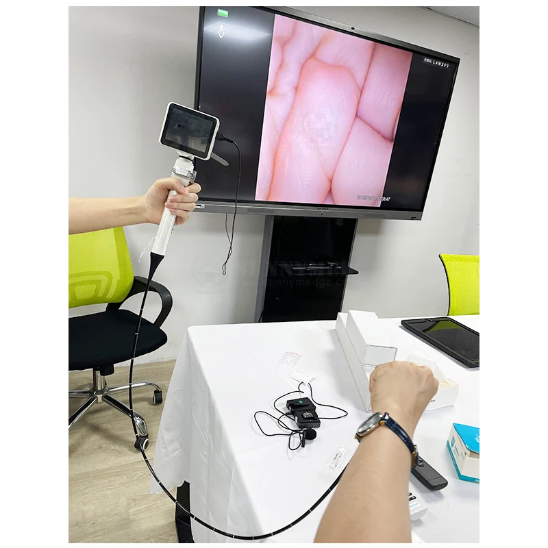 SY-P029-3 Reusable flexible bronchoscope with suitable forceps| Alibaba.com