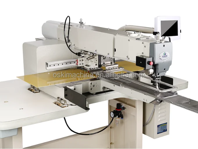 Small Mouth Computer Automatic Lockstitch Sewing Machine Jeans ...