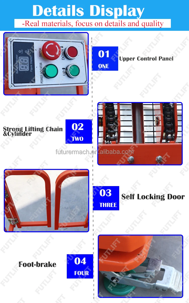 Warehouse Aerial Lift Trolley Mini Mobile Order Picker Truck| Alibaba.com