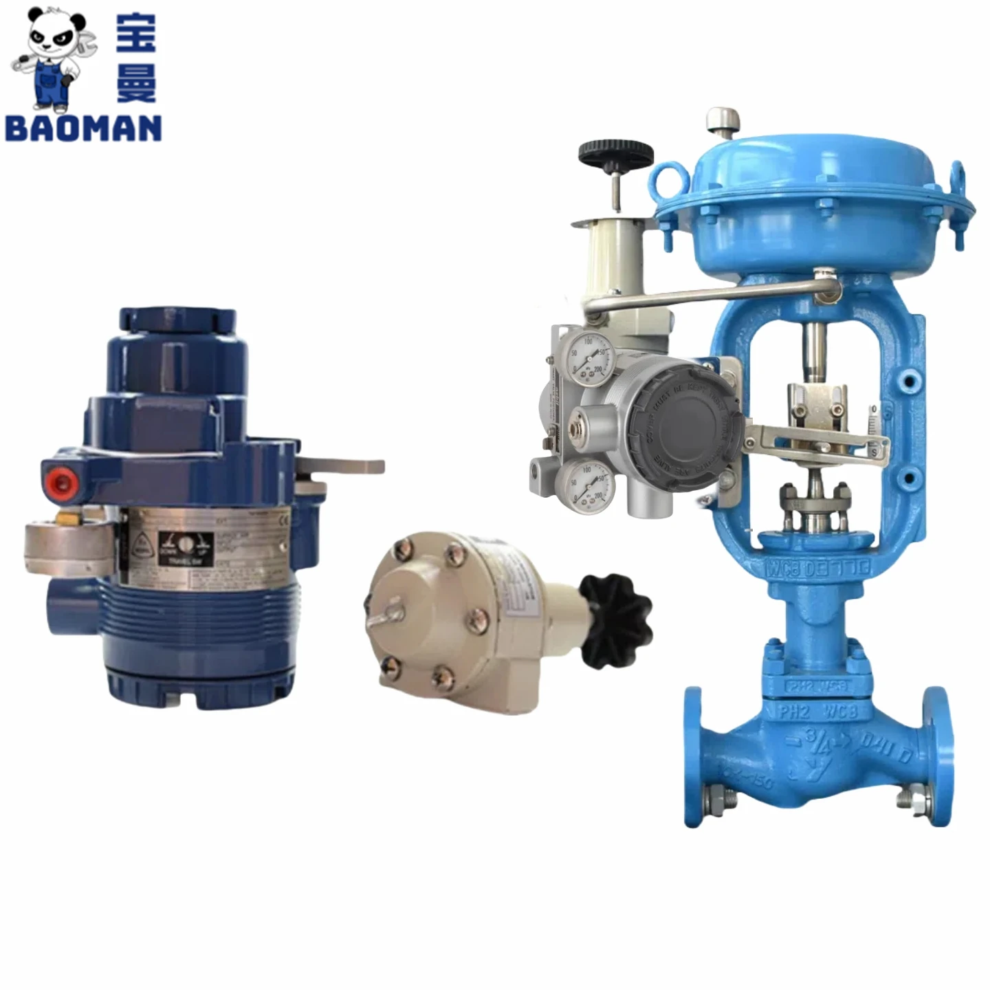 Yamatake Azbil AVP300-RSD5A Pneumatic Valve Positioner Intrinsically ...