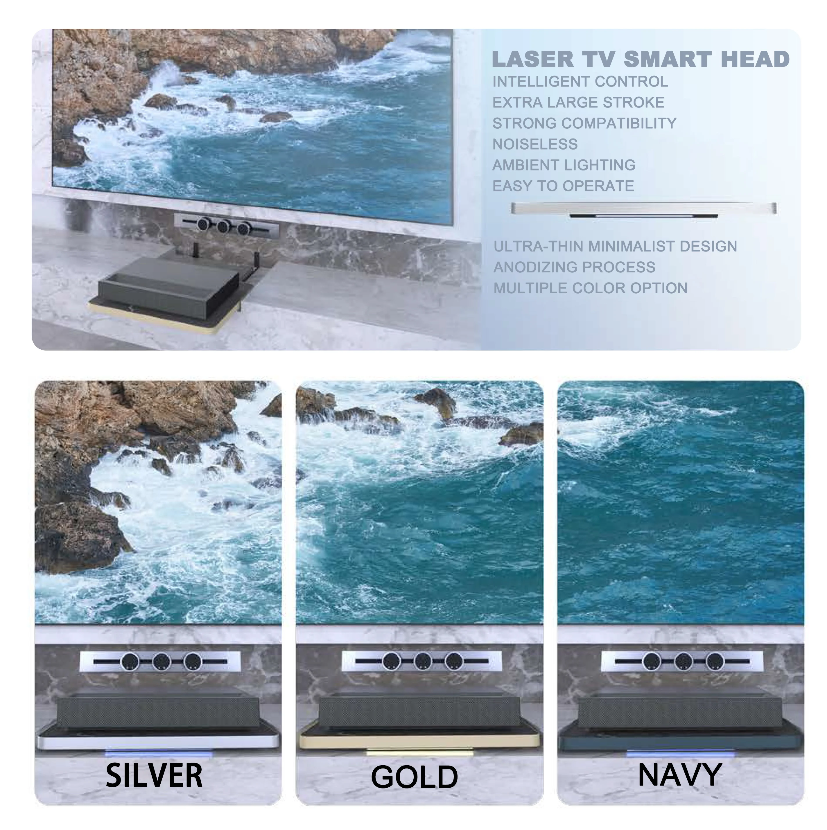 Hot Selling Wupro/oem Electric Motorized Projector Slider Tray Movable ...