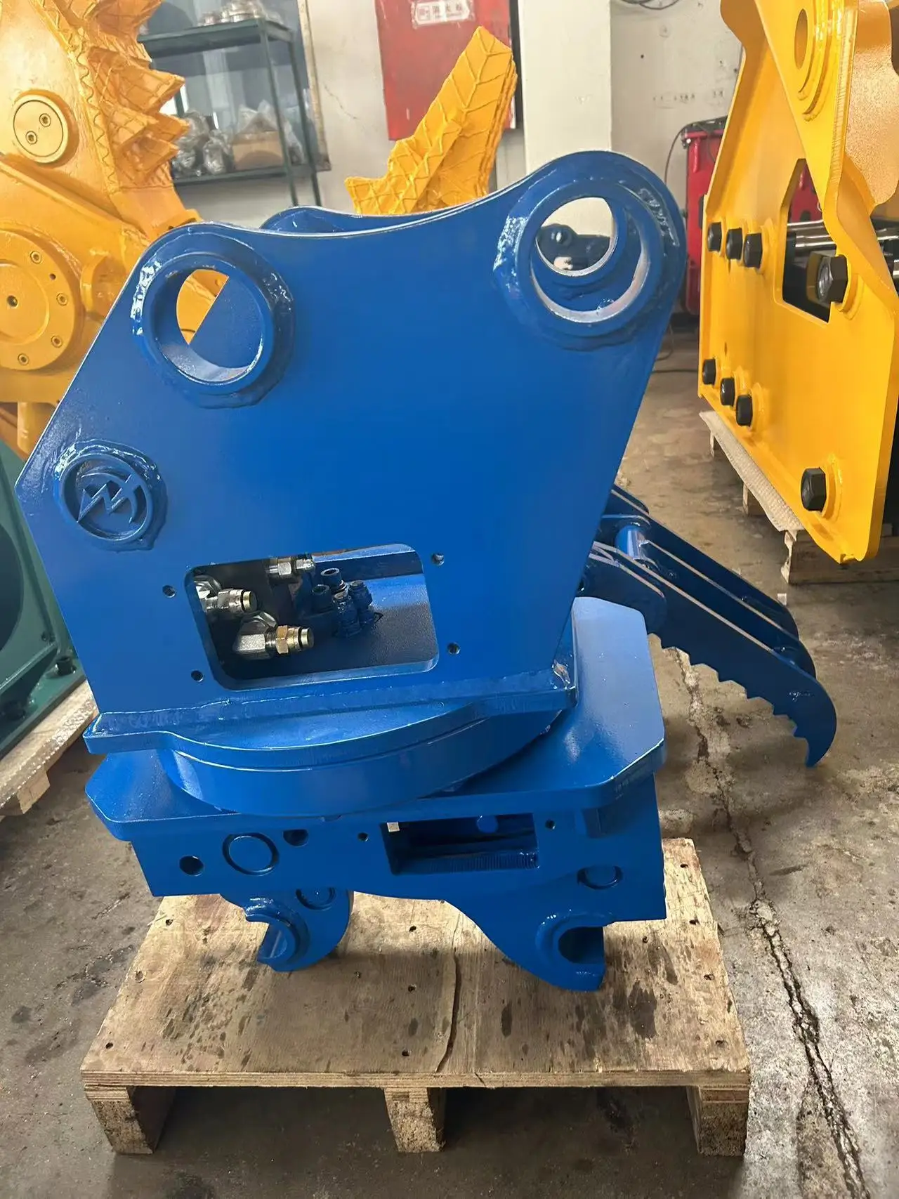 Weixiang Quick Coupler Tilt Rotator - Hydraulic Rotating Hitc 1/4