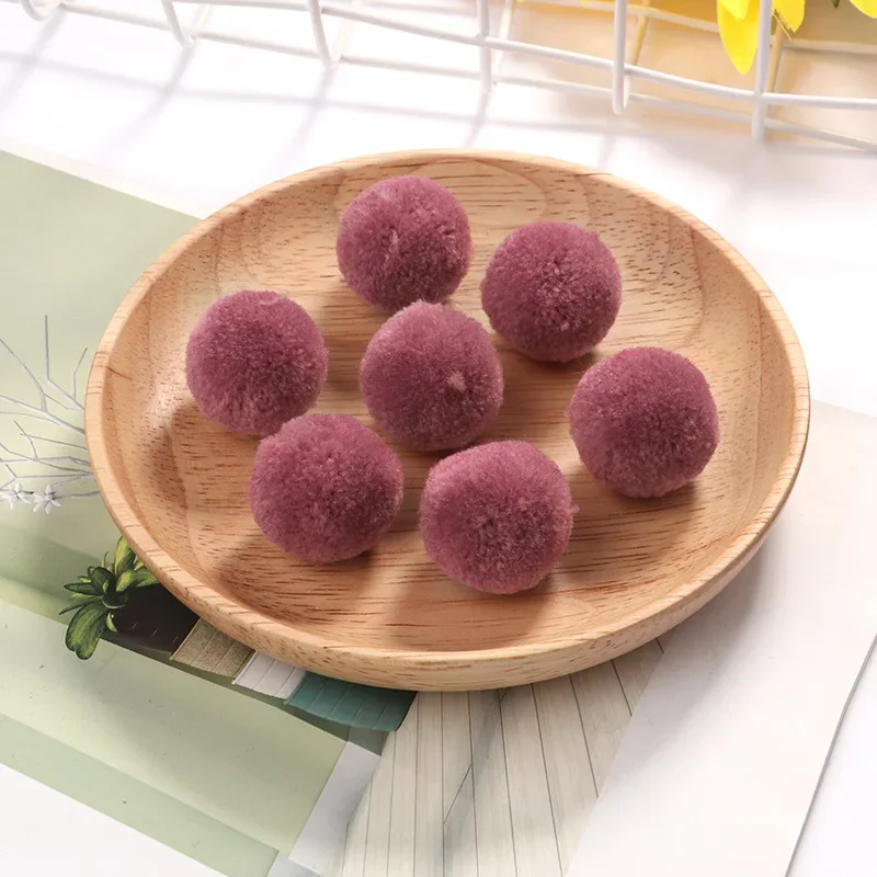 Supplier Multicolor Arts And Crafts Fuzzy Pompom Balls Assorted Pompoms ...