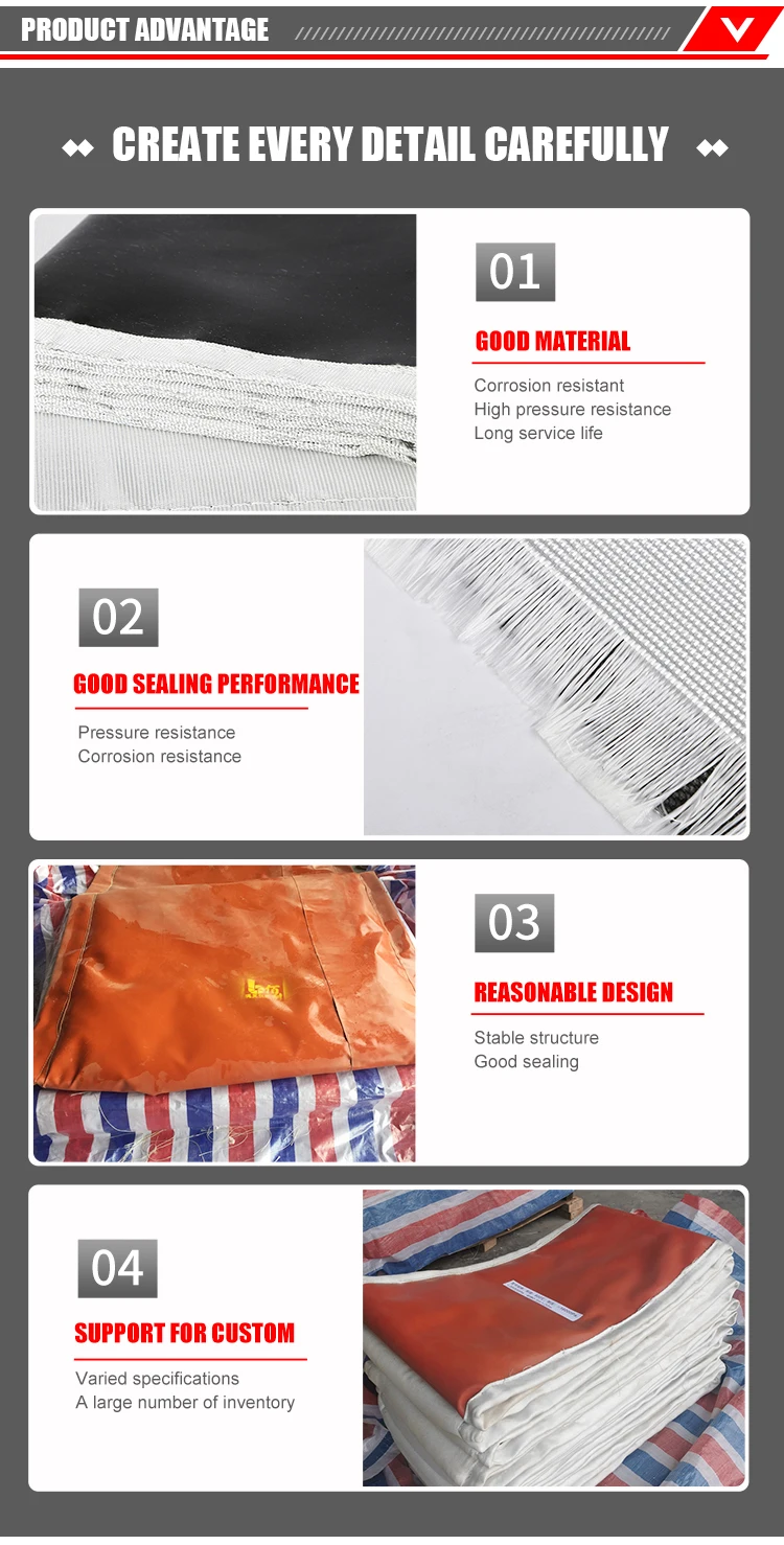 Exhaust Compensator Fabric Expansion Joint Cloth Non Metallic Expansion ...