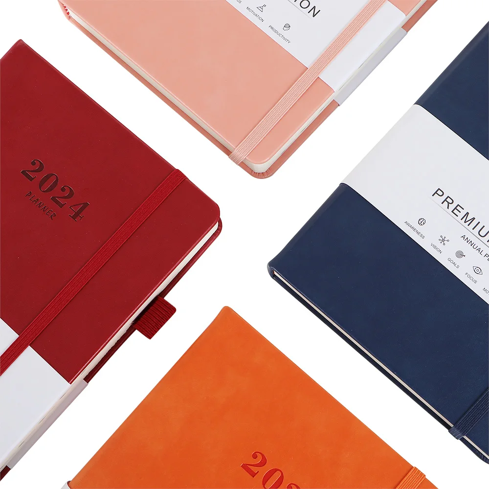 Wholesale 2024 2025 English Calendar 365-day Daily Office Planner A5 ...