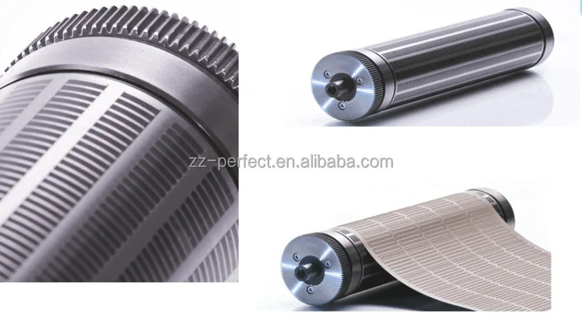 Magnetic Roller and Flexible Blade for Rotary Die Cutting