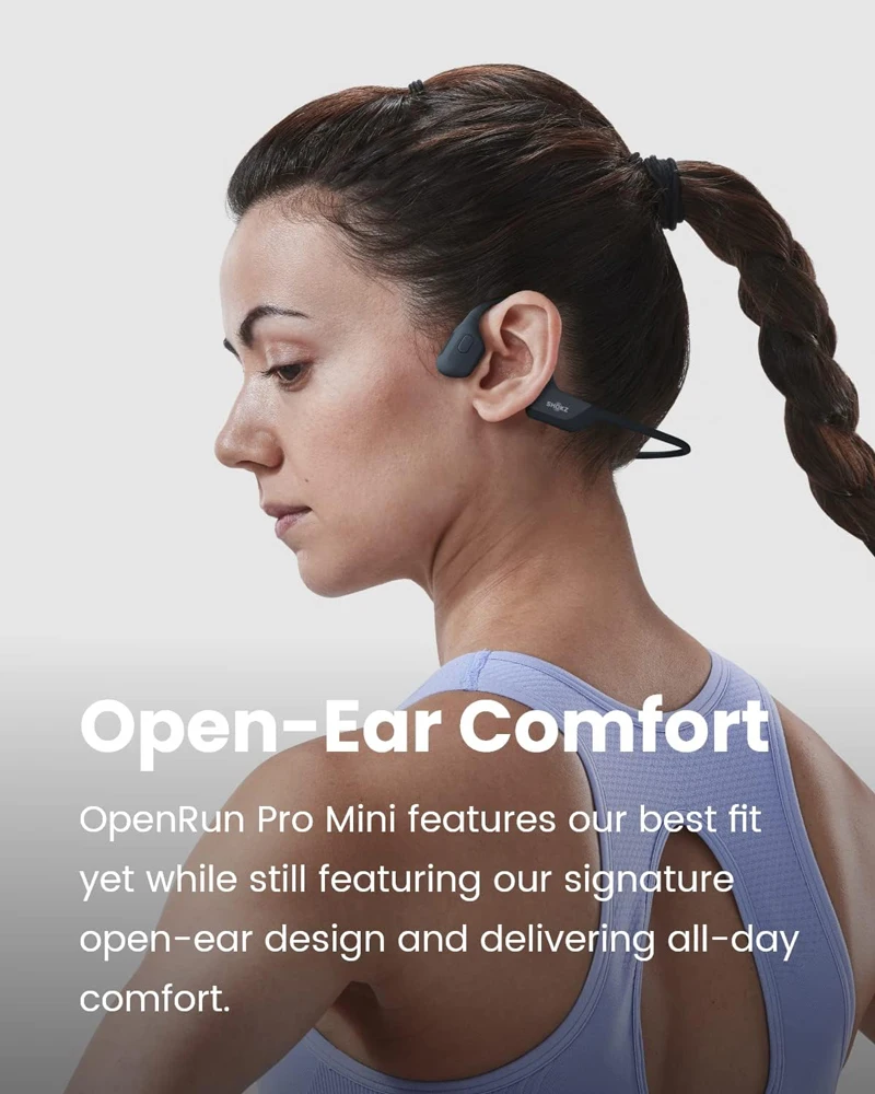 Shokz Openrun Pro Mini Premium Bone Conduction Headphone Open-ear ...