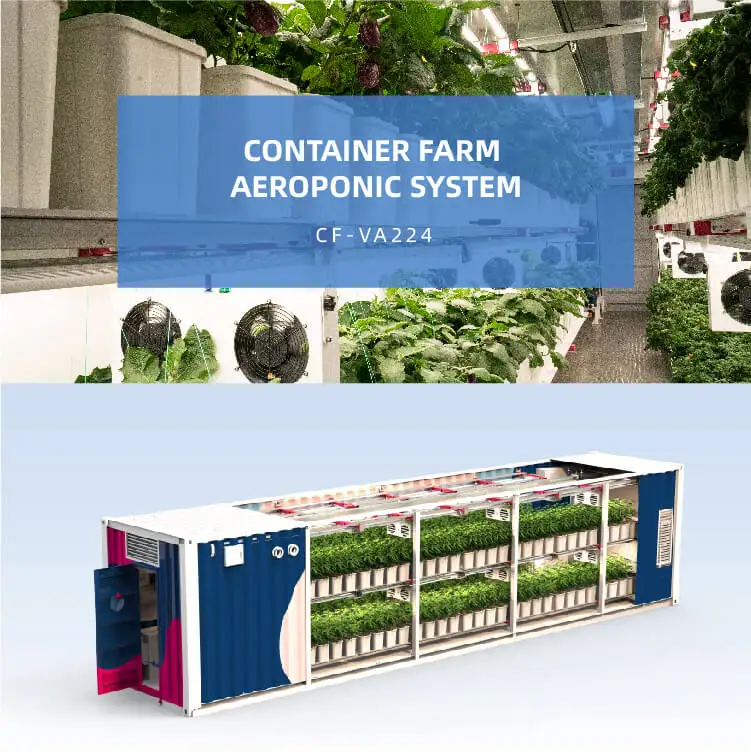 Vertical Farming Growing Machine Container Greenhouse Factory Aeroponic ...