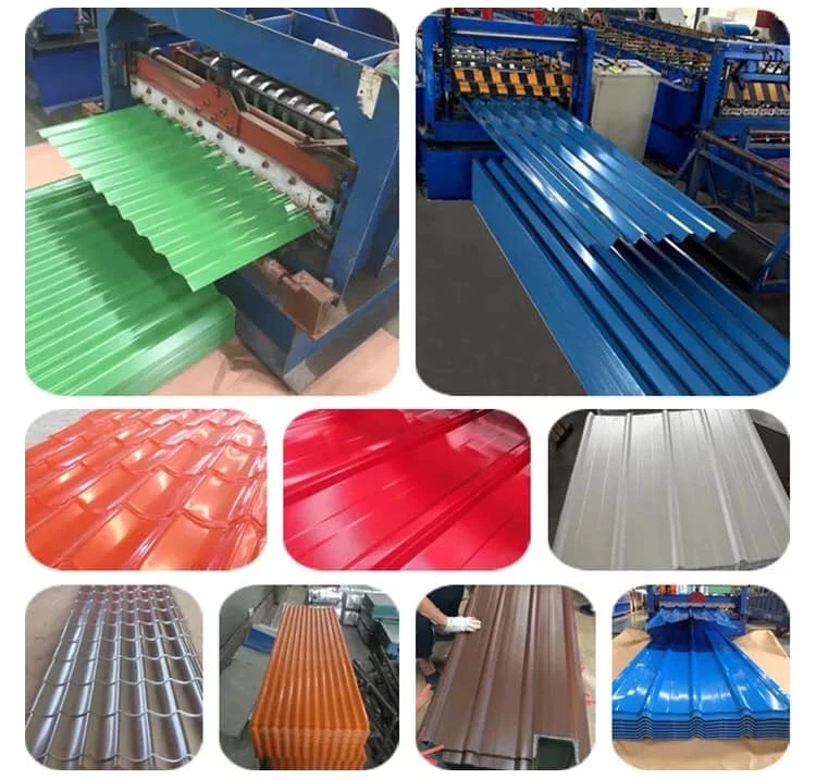 Colorbond Trapezoidal Corrugated Roof Iron Sheet/box Profiled Ibr ...