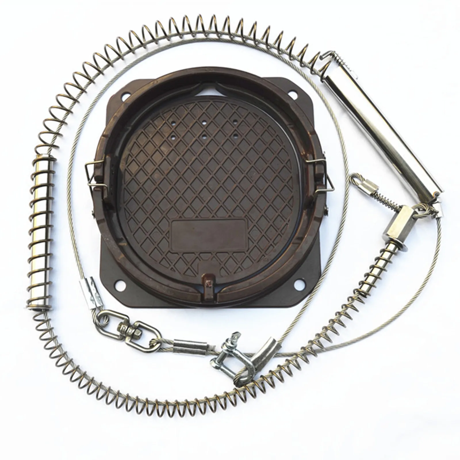 Updated Galvanized Metal Trap Easy Set Wild Boar Large Beast Trap - Buy ...