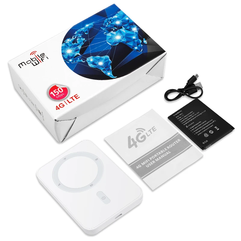 External Antenna Wps 4g Lte Router Portable Wifi With Sim Slot - Buy 4g ...