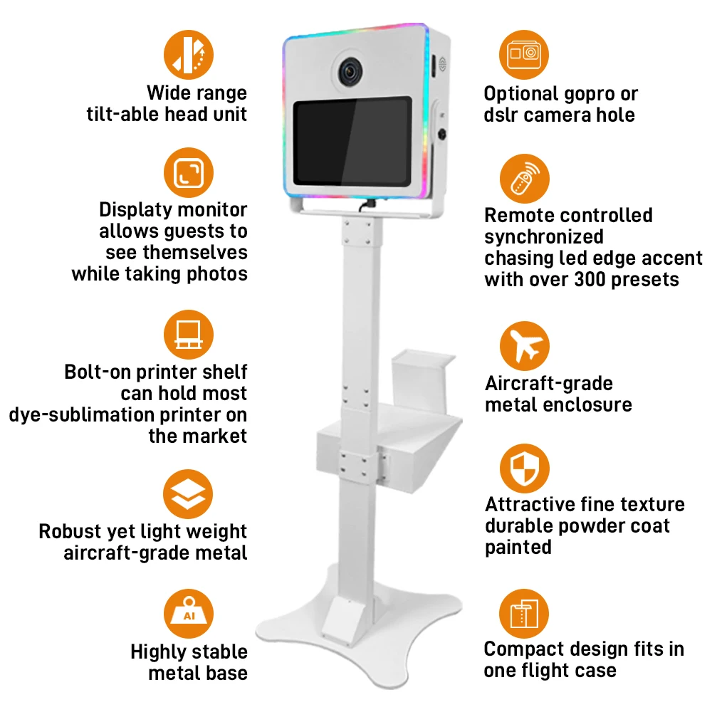 Dslr Photo Booth Digital Booth With Glam Filter Open Air T12 Photo ...