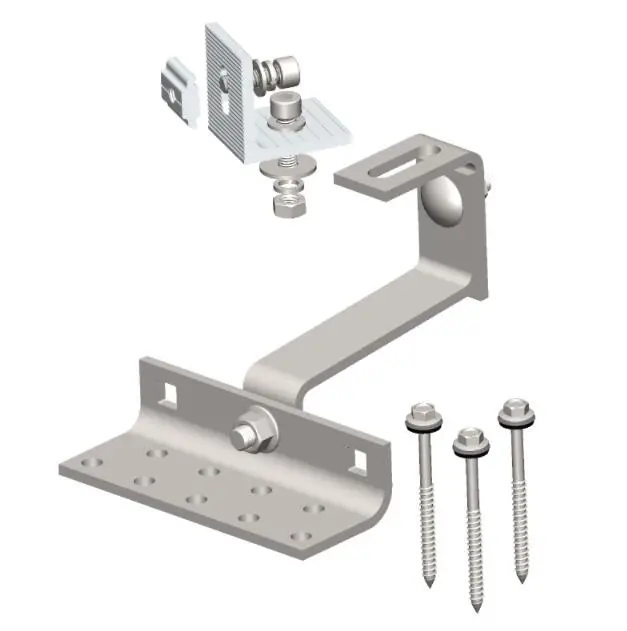 Adjustable Solar Panel Hooks Stainless Steel Tile Roof Mounting Hook ...