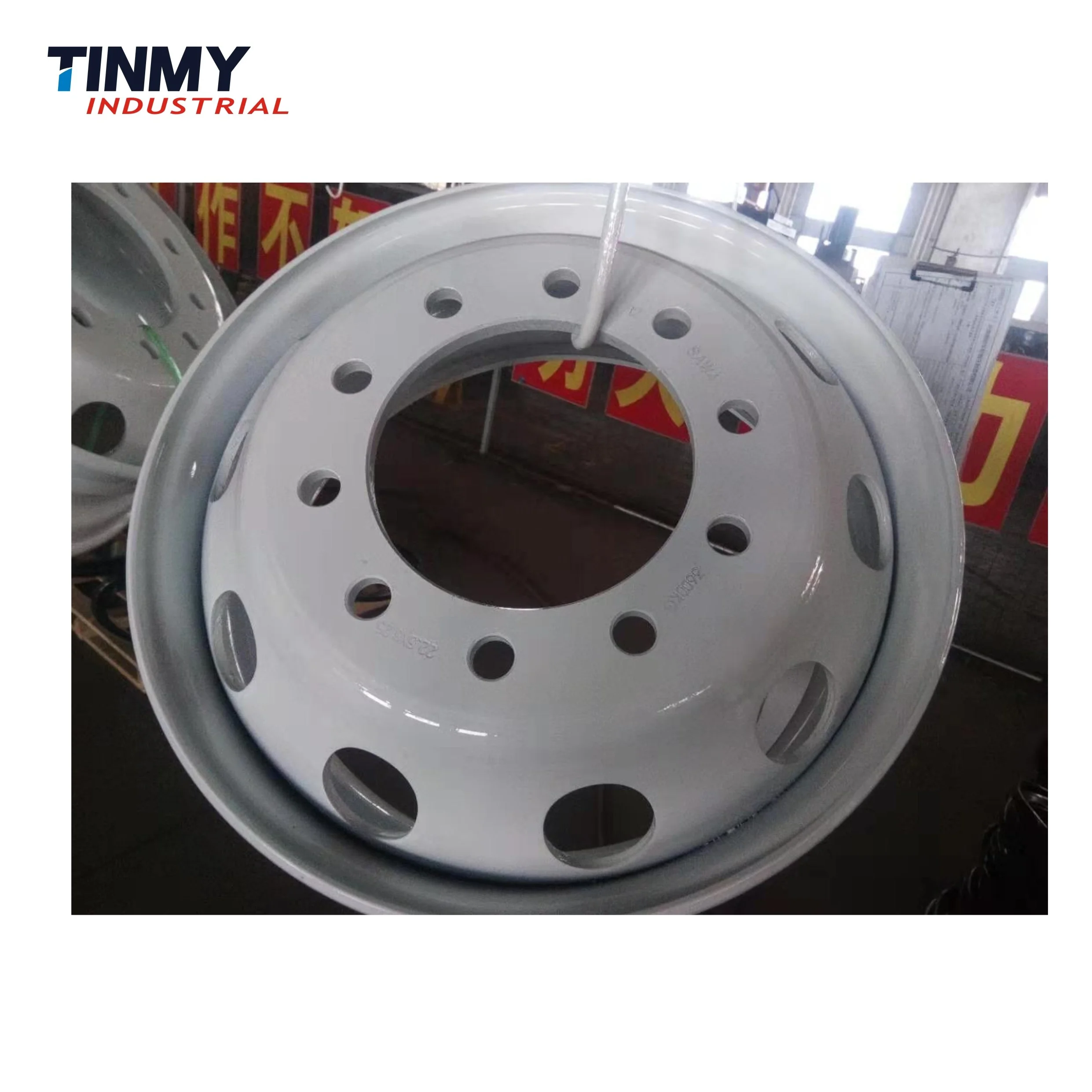 8 Holes And 10 Holes 22.5*8.25 Tubeless Steel Truck Wheel Rims For ...