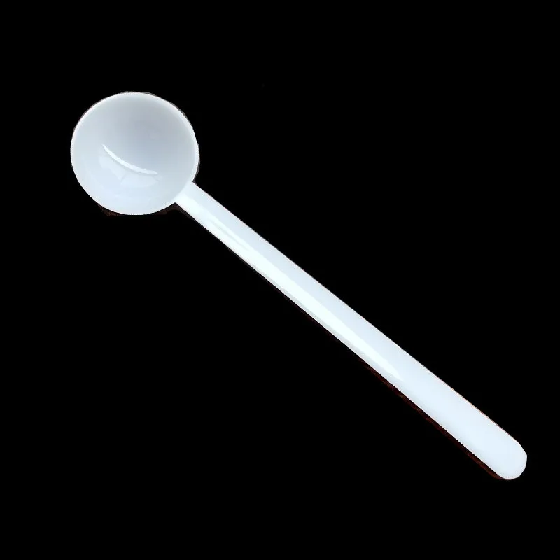 1.5g 3ml powder measuring spoon 3g 6ml Disposable white plastic spoon ...