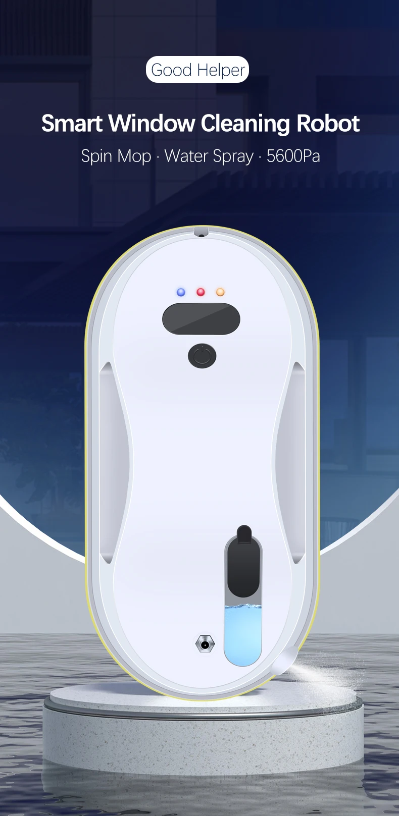 Window Glass Mirror Tile Outdoor High-rise Window Cleaning Machine ...