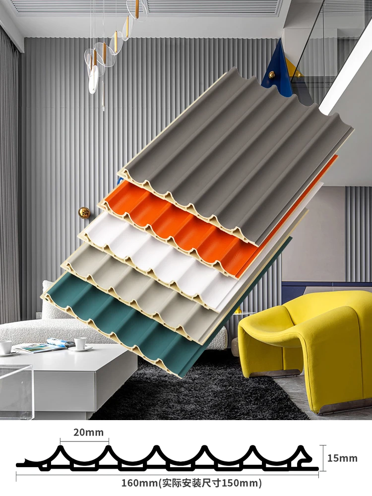 Fire Rated MDF Wall Panel - Wood Textured Cladding for Modern Home ...