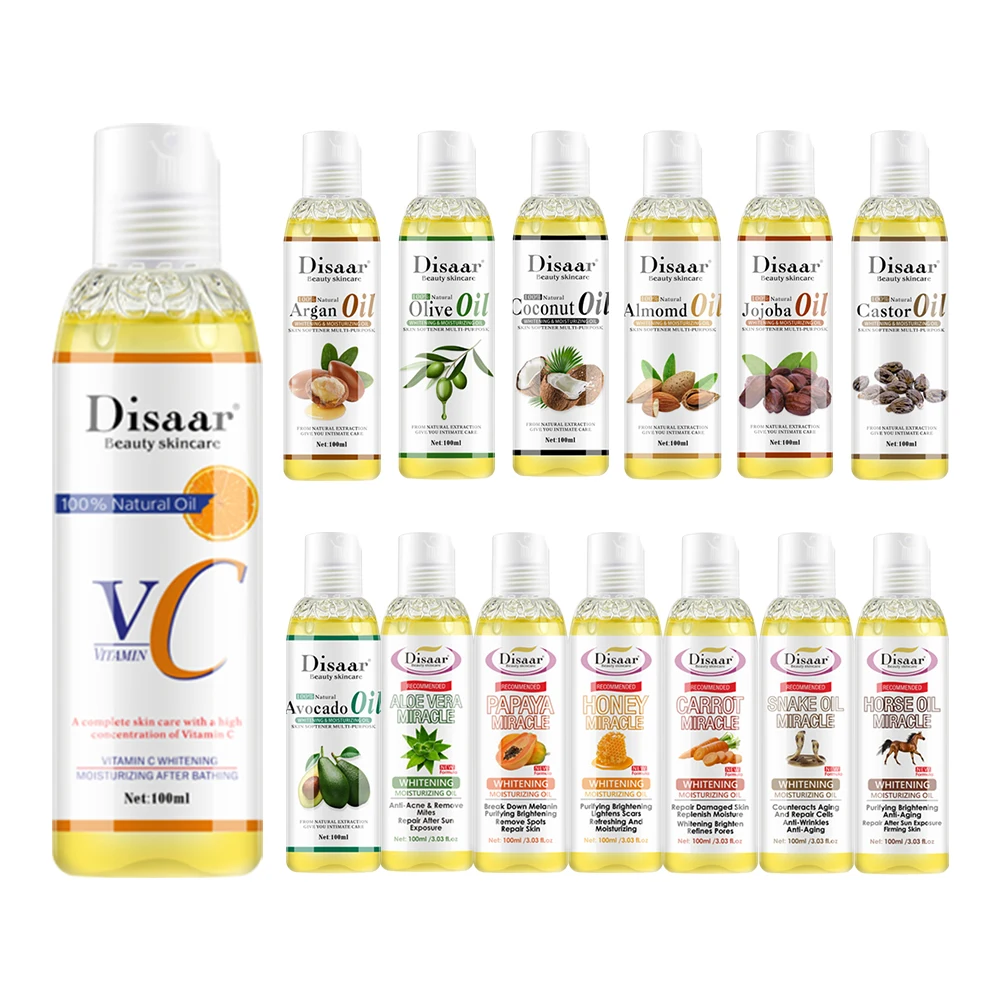 Disaar Full Body 100% Natural Body Oil Deep Moisturizer Brightening ...