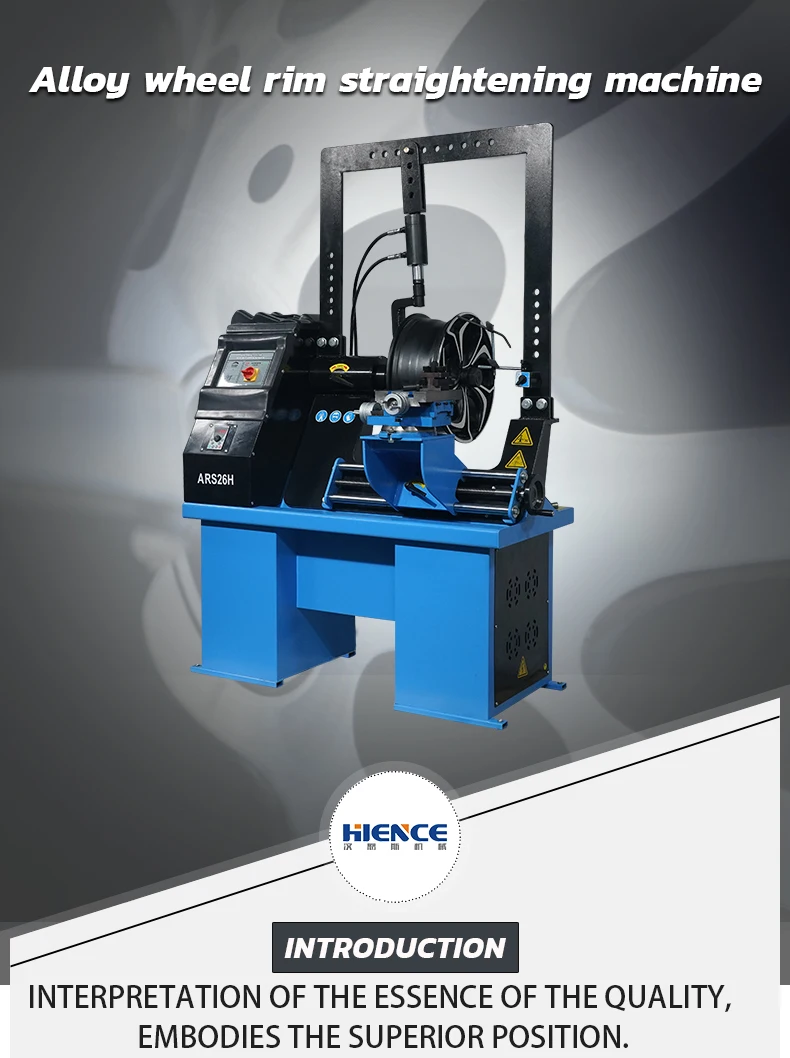 HIENCE Rim Straightening Lathe Machine - Repair Wheels
