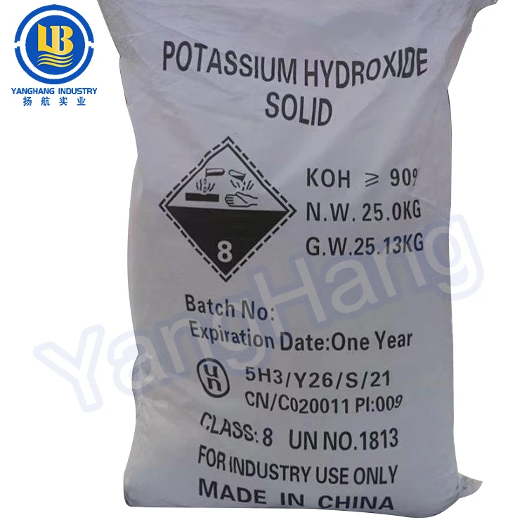 Potassium Hydroxide/cas 1310-58-3/koh/white Crystalline Powder ...