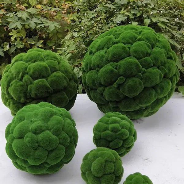EG-G503 Artificial Plant Ball Moss Ball Grass Ball for Wedding Wall ...