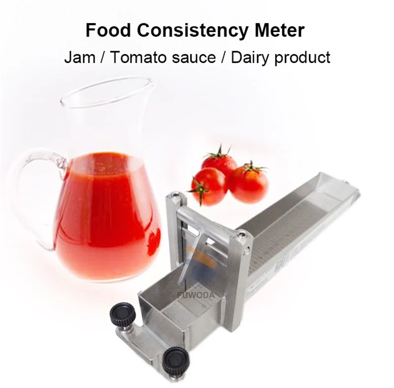 Stainless Steel Food Consistency Meter for Yogurt & Jam