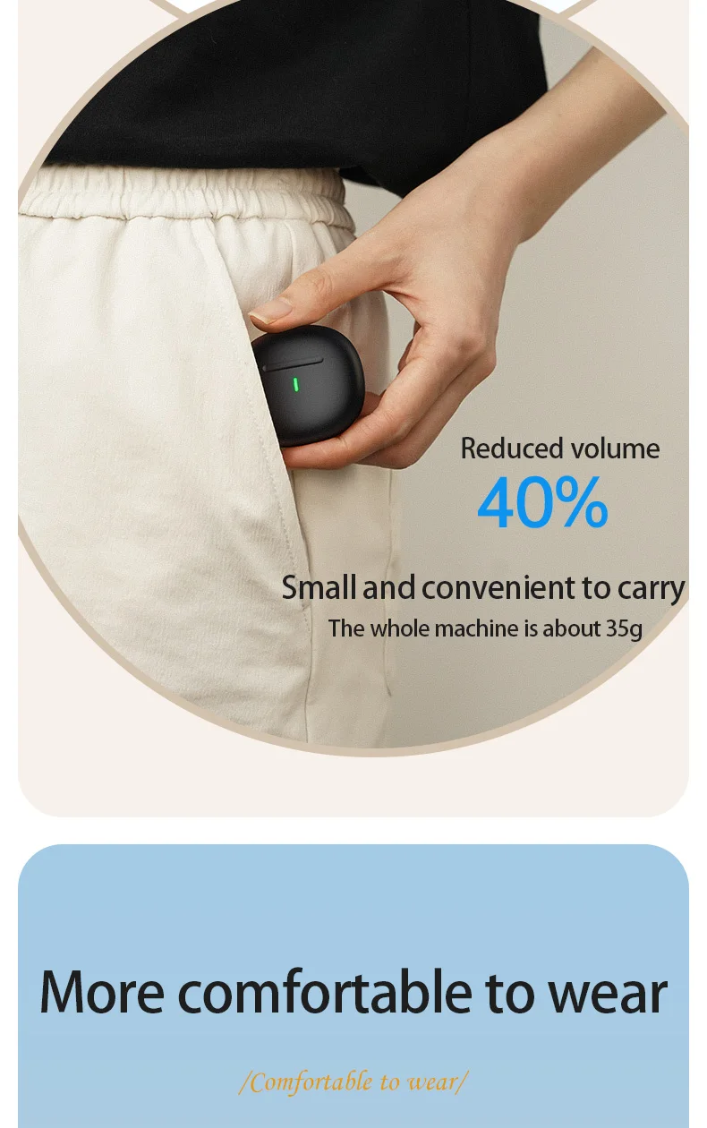 Pro6 Bluetooth Earbuds - Premium Wireless Audio Experience