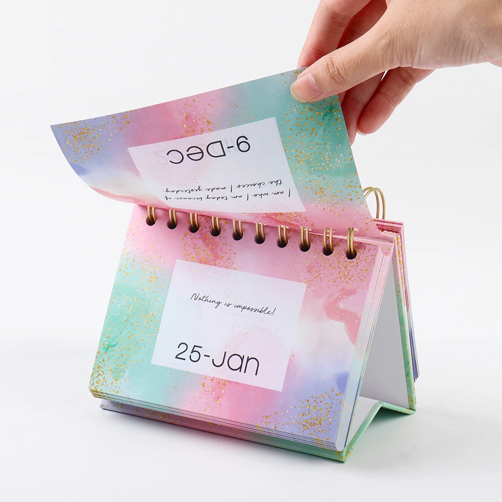 365 Calendar For Desk Office Desk Calendar Calender Custom Table ...