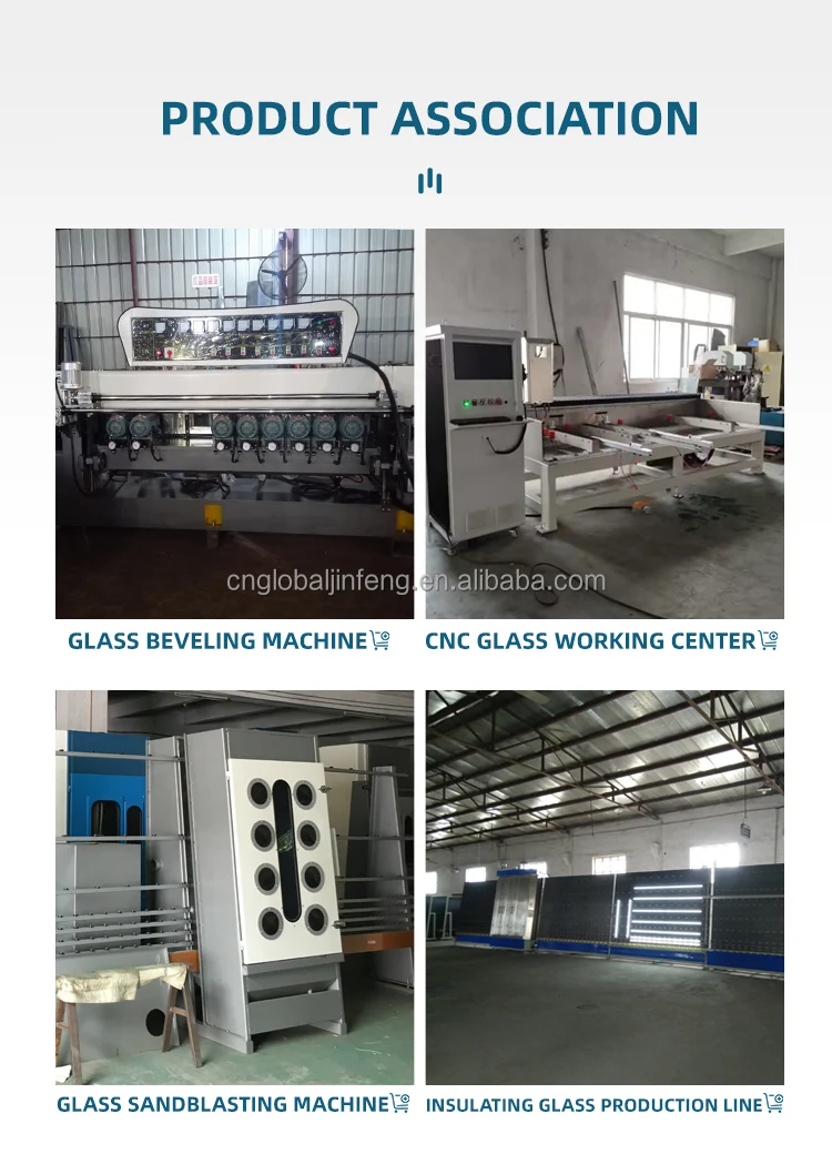 Glass Processing Machine With Drilling Milling Polishing Cnc Glass ...