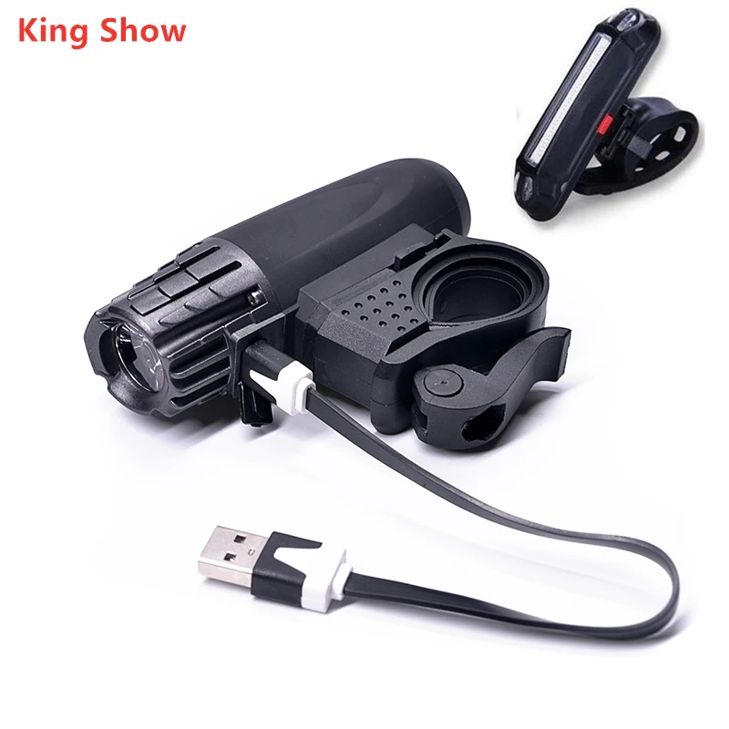 Usb Rechargeable Bike Light Super Bright Front Light And Led Bike Tail ...