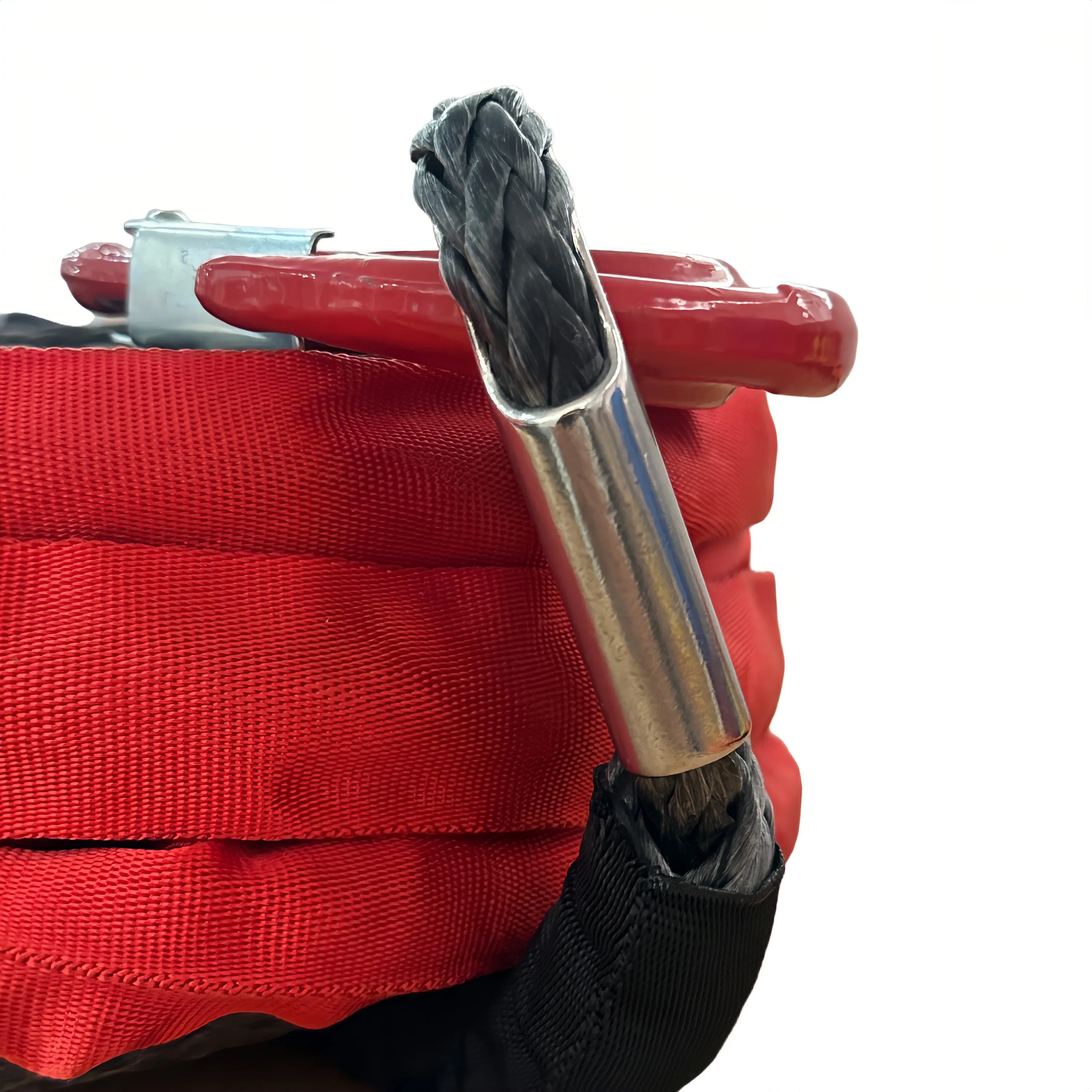 12mmx24m 27000lbs Winch Rope Synthetic Uhmwpe Winch Rope For Off Road ...