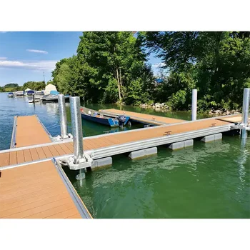 Aluminum Floating Dock Pontoon Bridge For Lake Pier Platform China ...