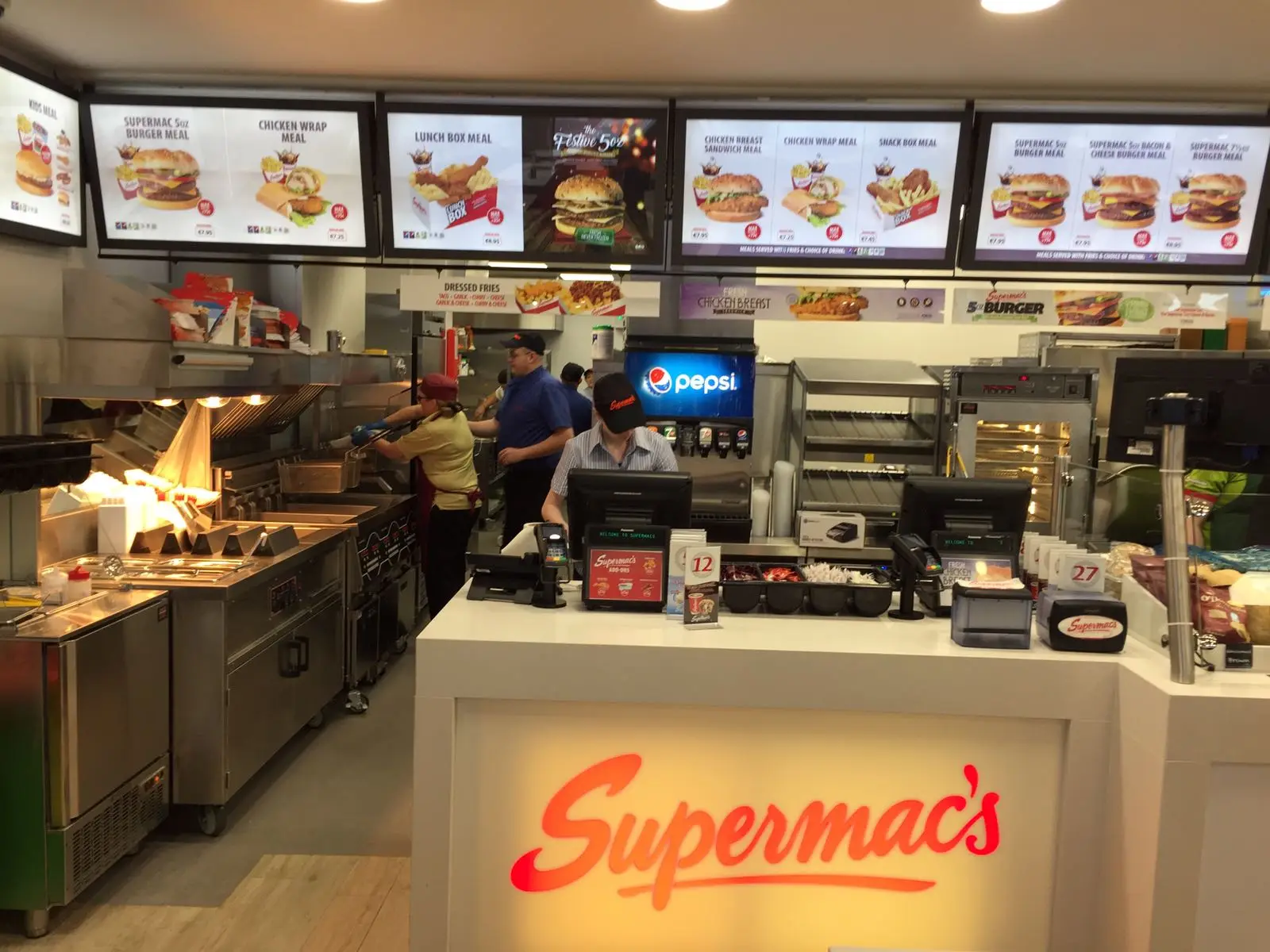 Fast Food Shop Project Design Mcdonalds Kitchen Equipment Snack Bar ...