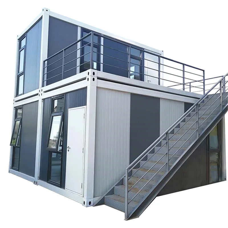 Modern Prefab 20ft Container Office/ Container Showroom Modular Mobile ...