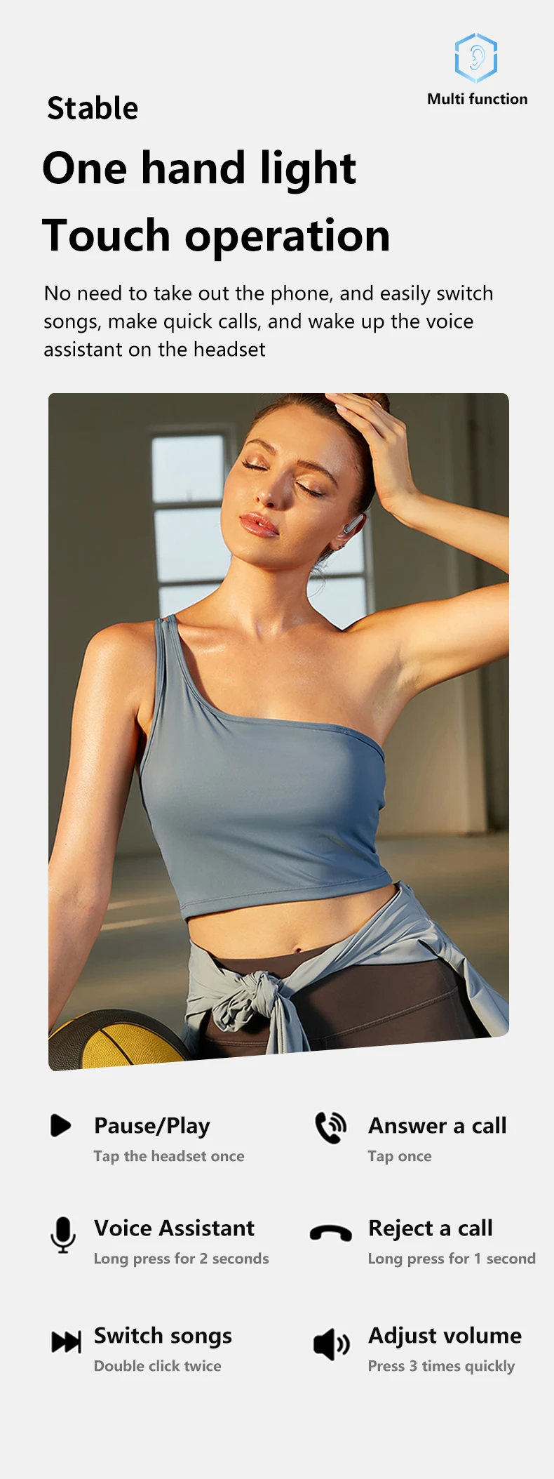 NEEXXT 2024 A520 TWS BT Earphones - True Wireless Stereo