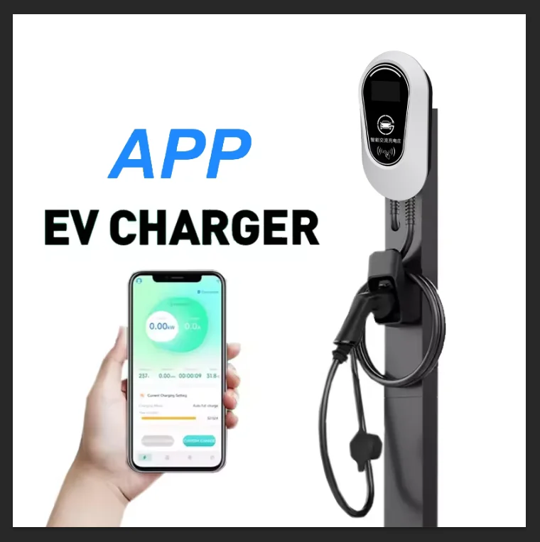 Olink Ev Wall-mounted Charging Stations Portable 340v 32a 48a Ocpp ...