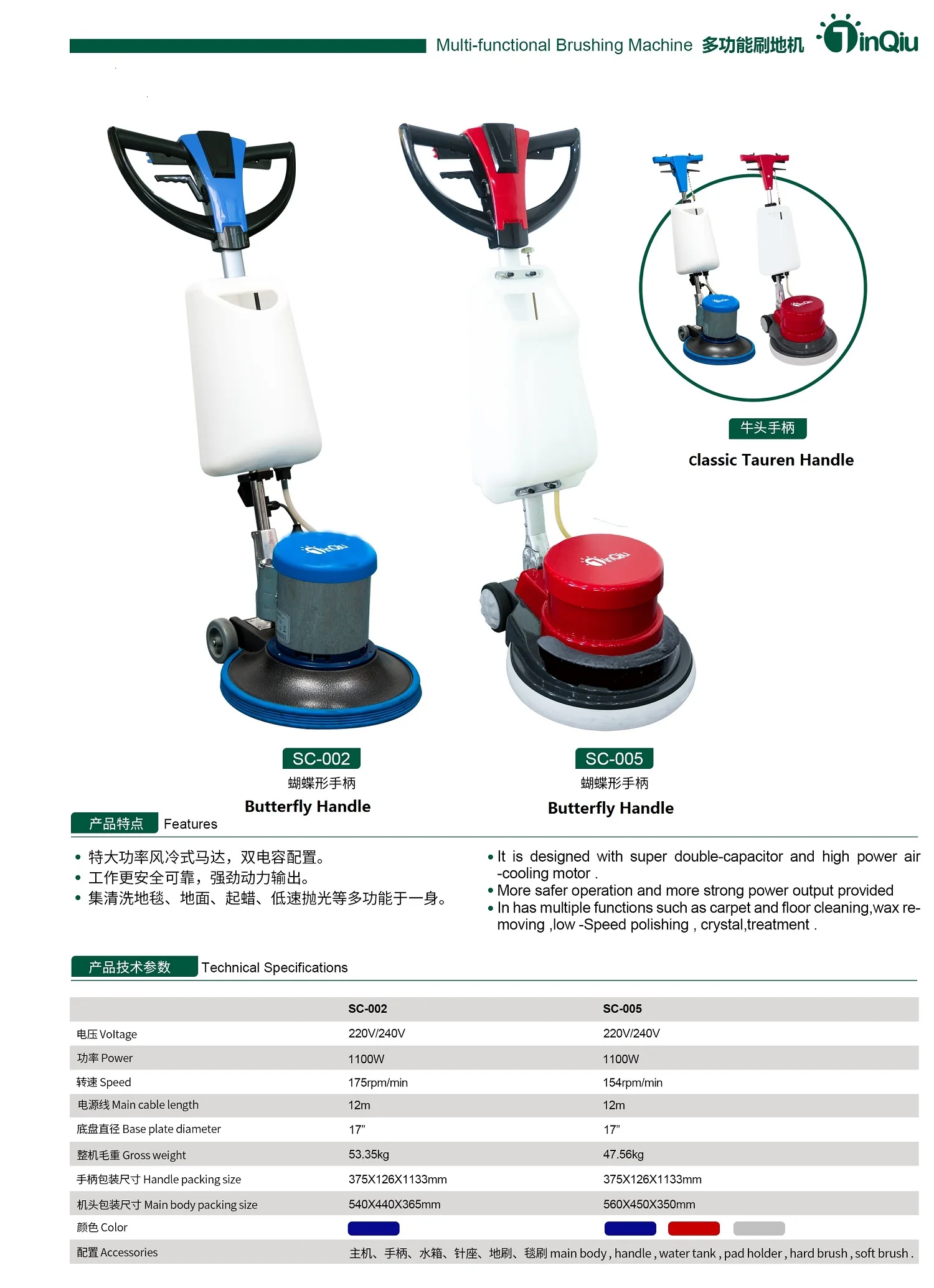 Multi-functional Industrial Scrubber - Cleaning & Polishing