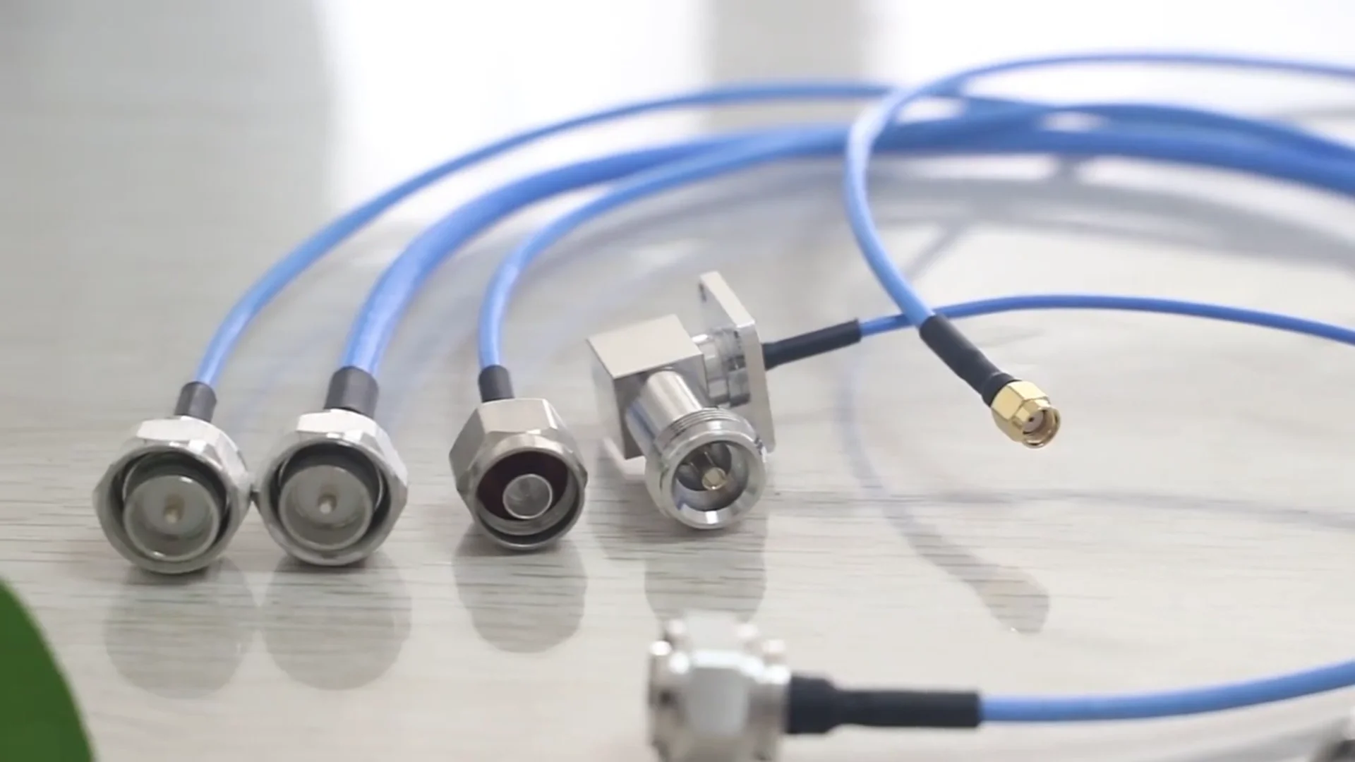 250mm Semi-flexible Rg405 Cable Sma Reverse Polarity Male Plug Connectors Rf Coaxial Jumper ...