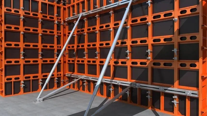 Curved Concrete Swimming Pool Tank Formwork for Construction