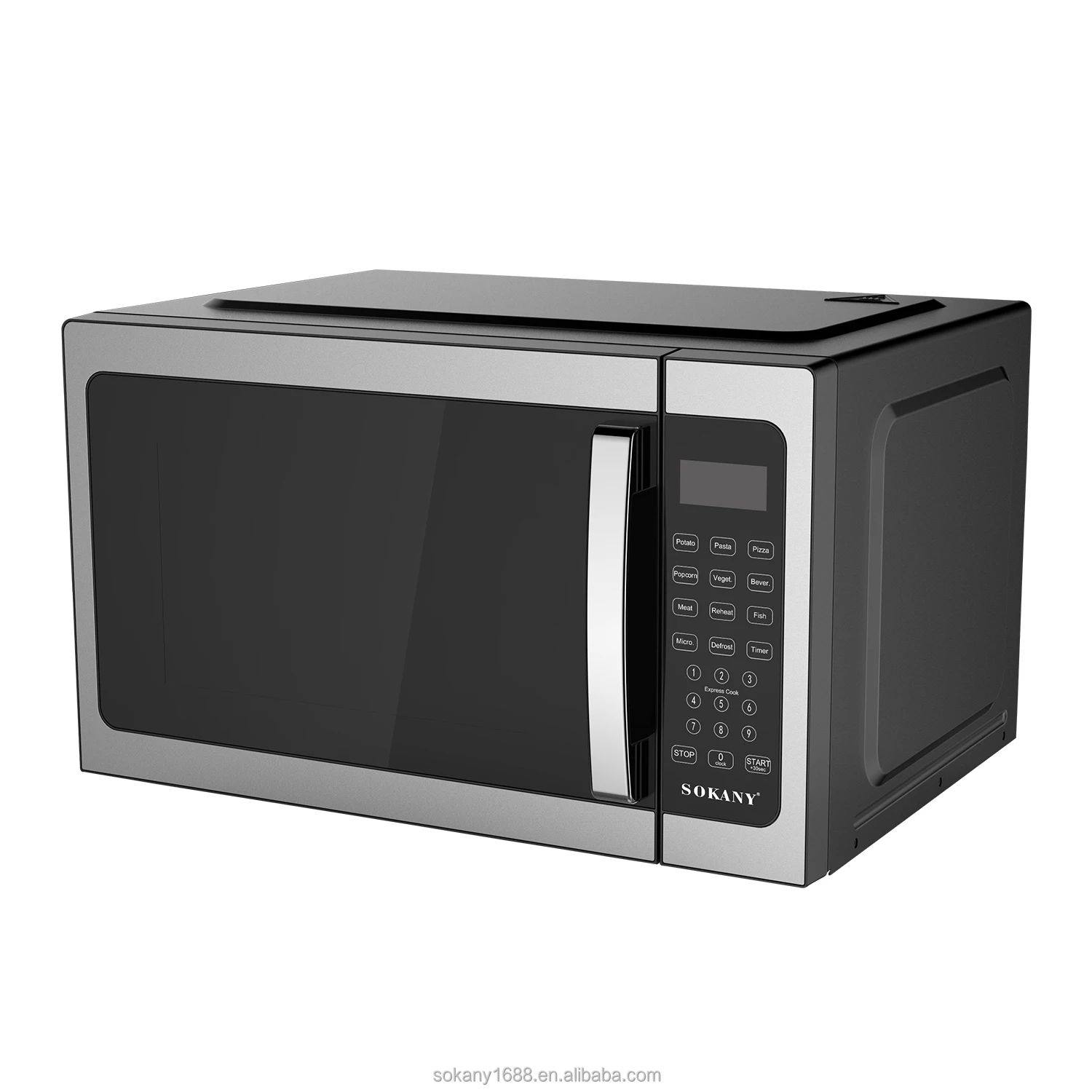 SOKANY 10020 Microwave Oven with Grill 42L – Efficient White Kitchen ...