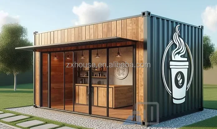 Mini Mart Kiosk Supermarket House Pop up Grocery Booth Container Prefab ...