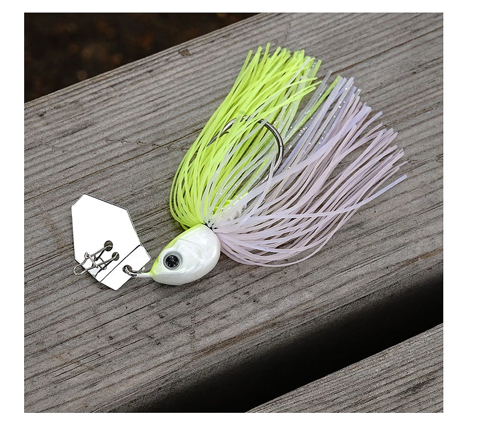 Fishing Chatterbait 16g Jig Hook Spinner Baits Buzz Bait Bass Pike ...