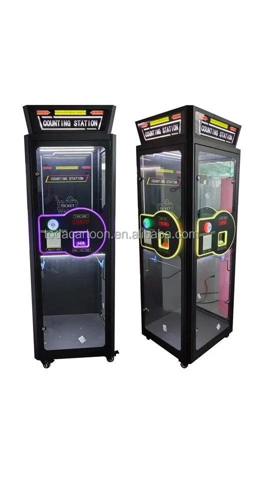 Toda Coin Operated Ticket Counter Ticket Cutting Machine Ticket Eater ...