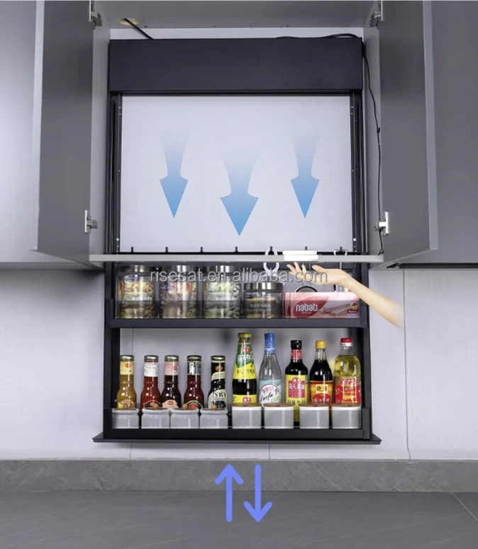 24V 35kg Load Automatic Quick Lifting Concealed Frame System