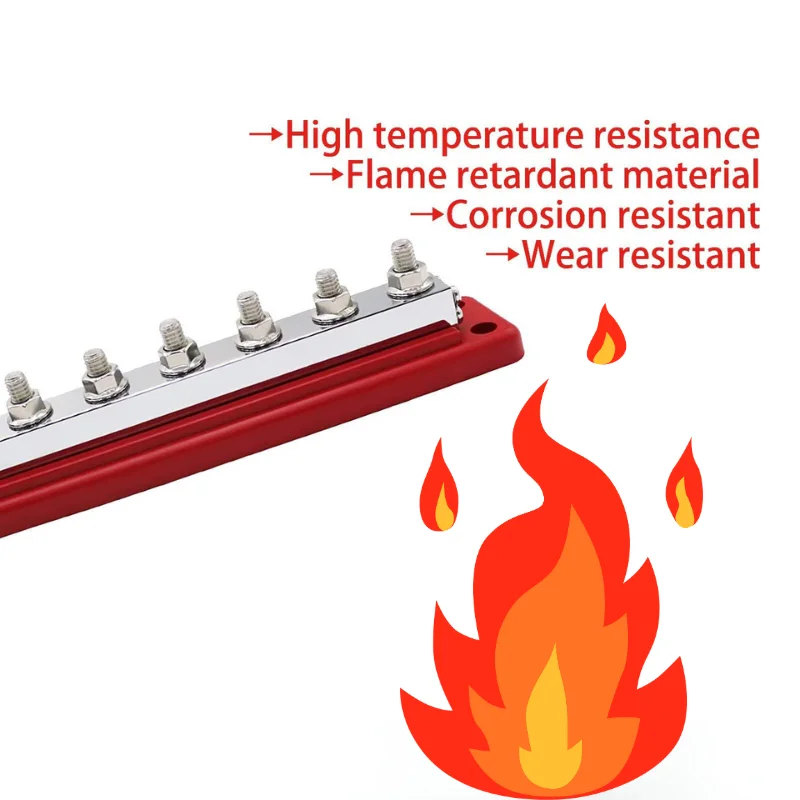 Bus Bar 24V 48V Power Distribution Block - 600A Terminal