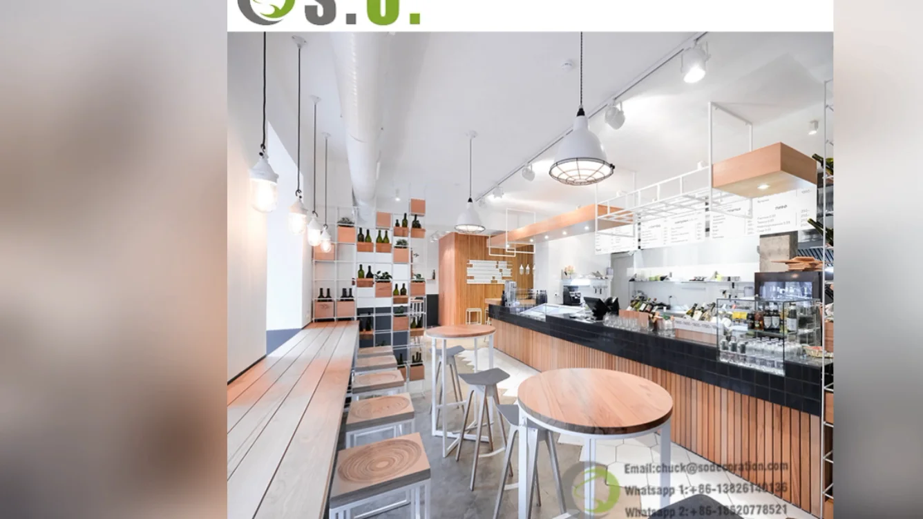 Custom Modern Luxury Coffee Shop Furniture Cafe Table Restaurant Booths ...