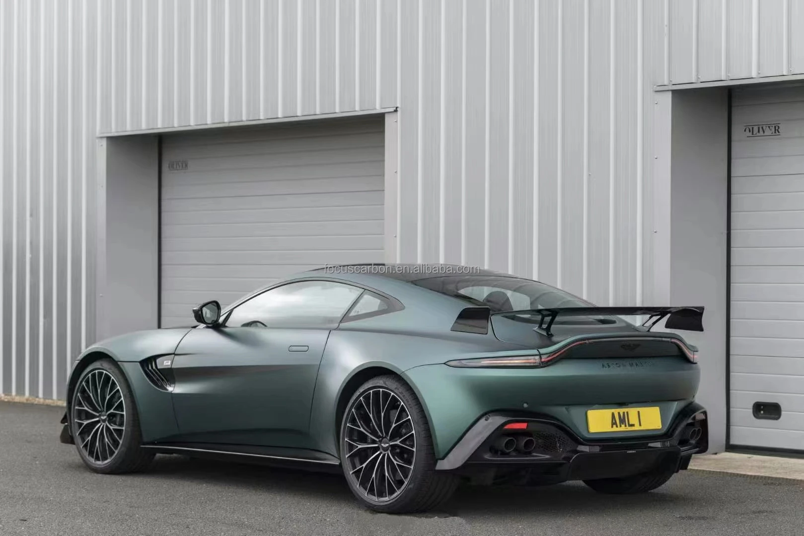 Dry Carbon Fiber Rear Wing for Aston Martin Vantage Dry Carbon Fiber ...