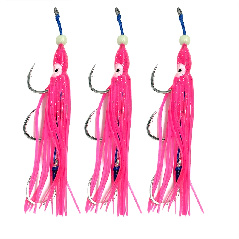 Triple BKK Offshore Heavy Jigging Hooks 5X Assist Hooks Fishing Slow ...